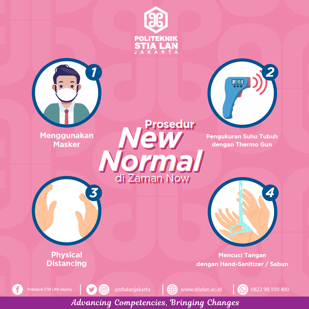 New Normal Zaman Now – Politeknik STIA LAN Jakarta