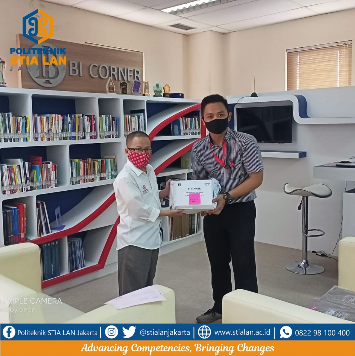 Penambahan Koleksi BI Corner – Politeknik STIA LAN Jakarta