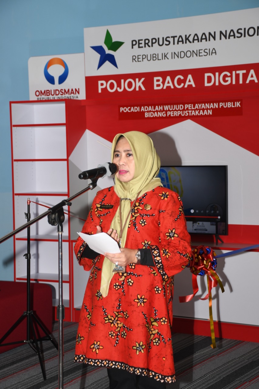 Peluncuran dan Peresmian Pojok Baca Digital (Pocadi) Politeknik STIA ...