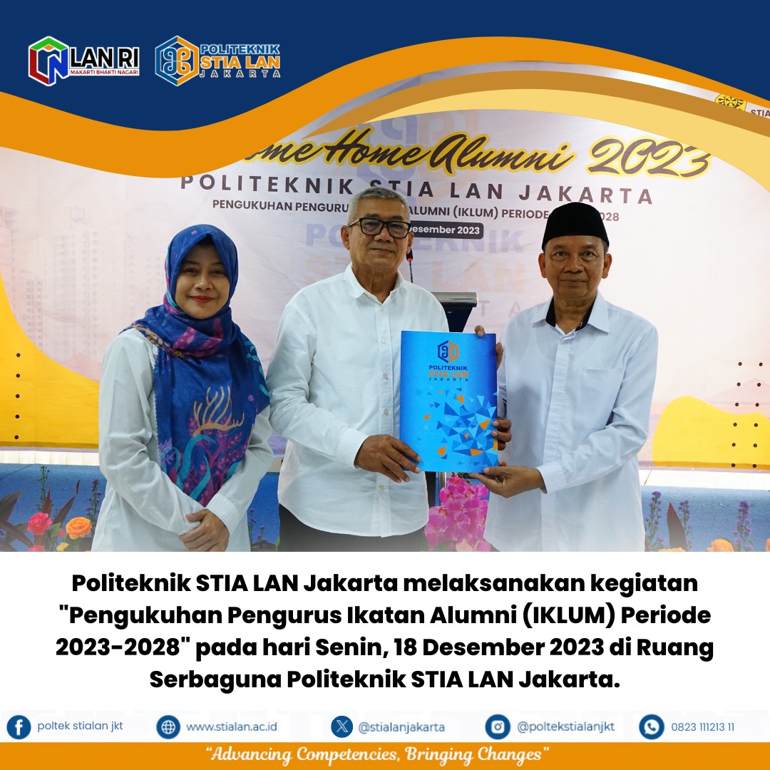 Pengukuhan Pengurus Ikatan Alumni (IKLUM) Periode 2023-2028 ...